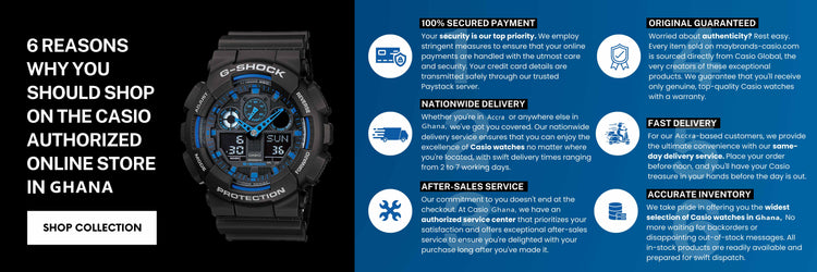 Casio Authorized Online Store in Ghana | Buy Casio Watches in 2024 ...